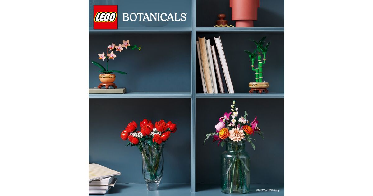 Top 9 és még 40 LEGO Botanical Collection (már 2 100 Ft-tól)