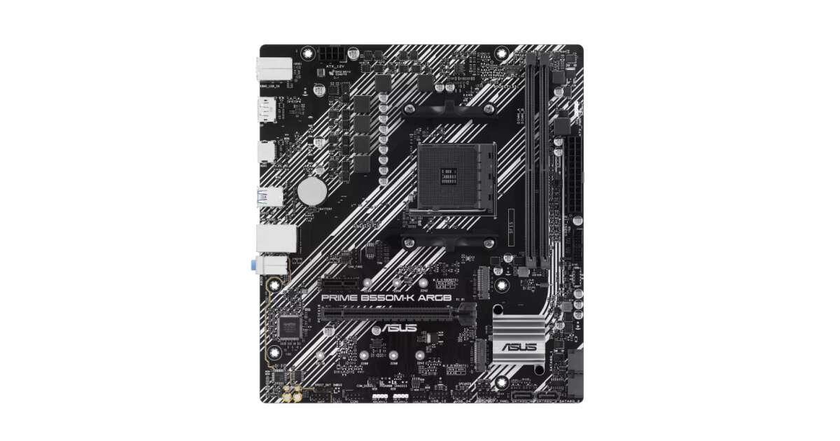 ASUS PRIME B550M-K ARGB AMD B550 AM4 socket Micro ATX | Pepita.com
