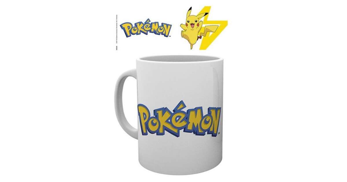 GB eye Pokémon Logo și Cană Pikachu 320 ml - Model | Pepita.com
