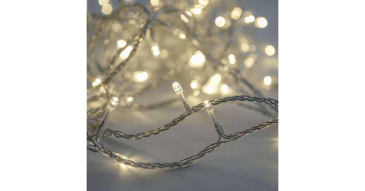 Dekortrend Crystalline LED Fényfüzér - 4m - 50 LED | Pepita.hu
