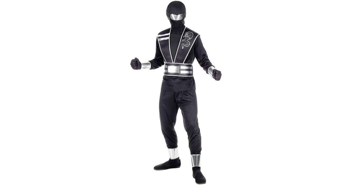 Ninja Kostüm - Schwarz - 140 | Pepita.com