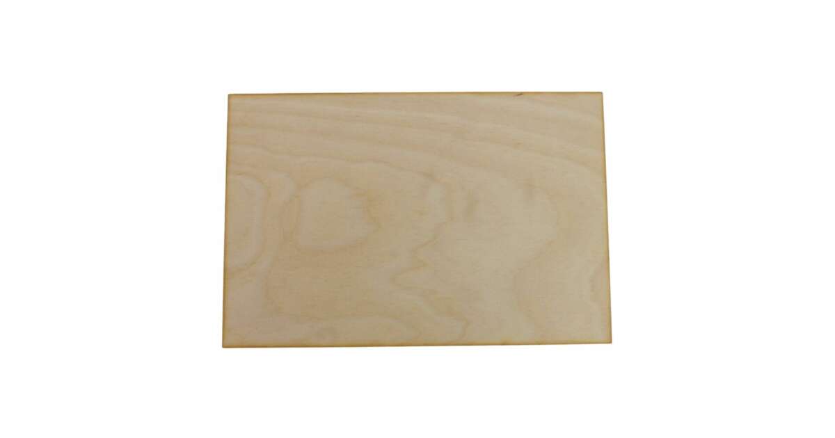 Natural wood - Rectangle board 30x20cm | Pepita.com