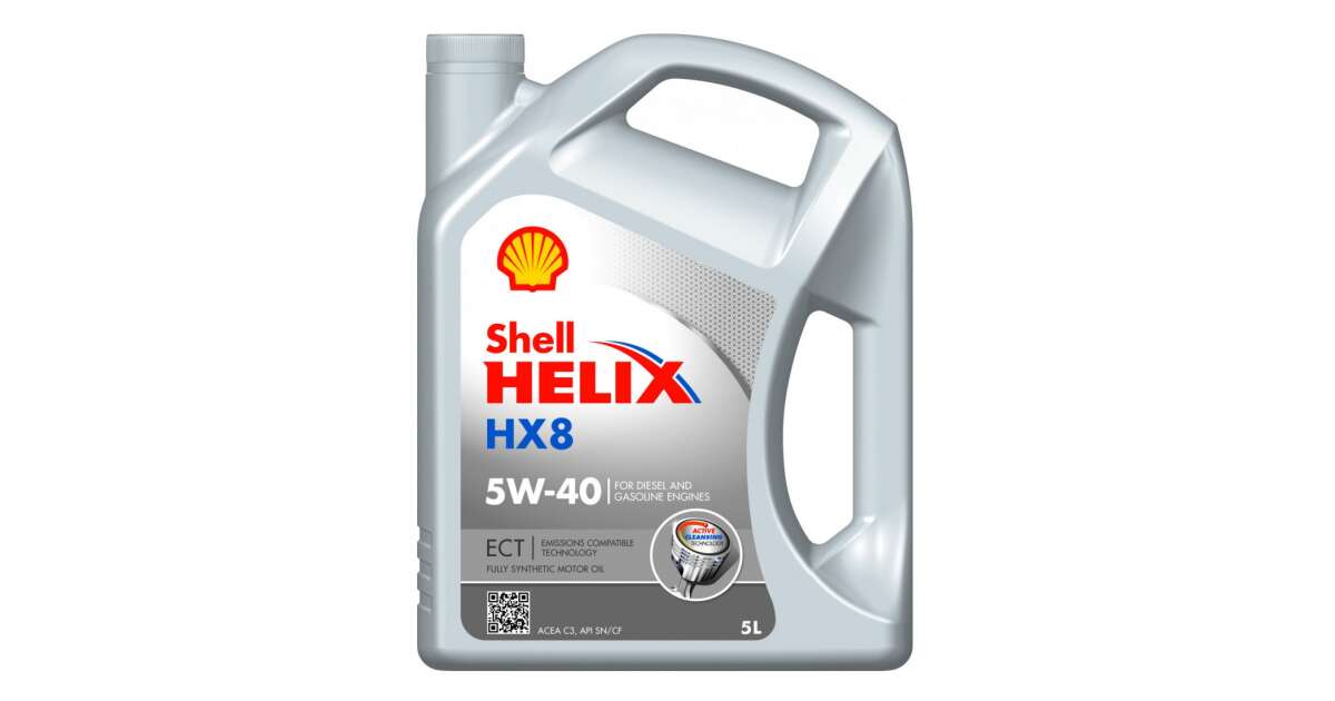 Shell Helix HX8 ECT 5W-40 5L motorolaj | Pepita.hu
