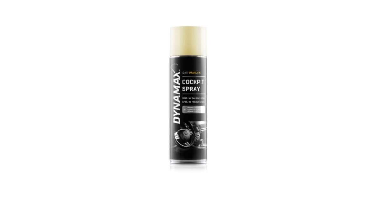 Dynamax Cockpit Spray Dashboard Cleaner, Vanilla, 500ml | Pepita.com