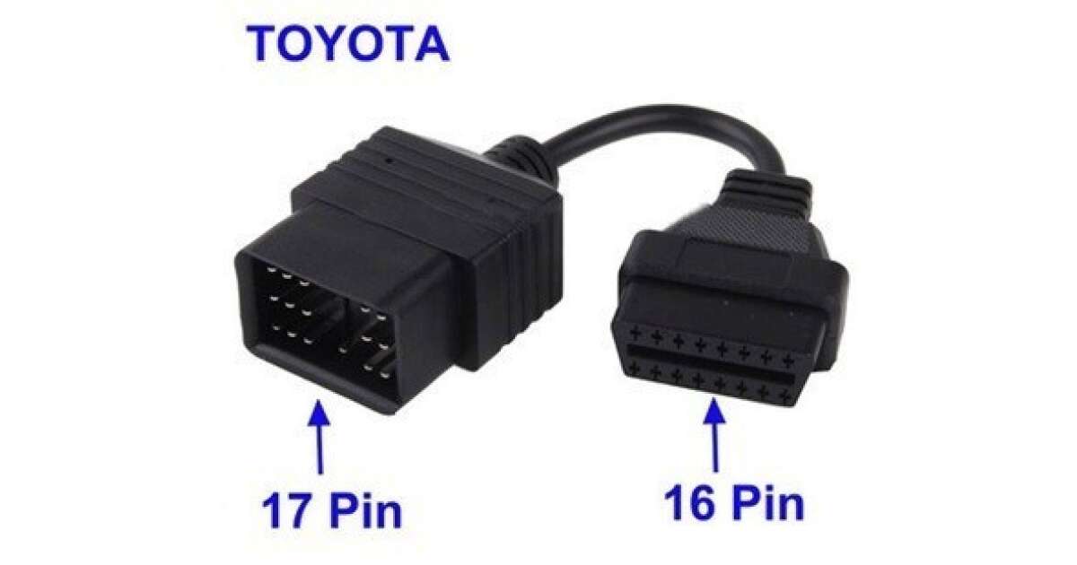 Toyota OBD 17 PIN átalakító Toyota diagnosztika | Pepita.hu