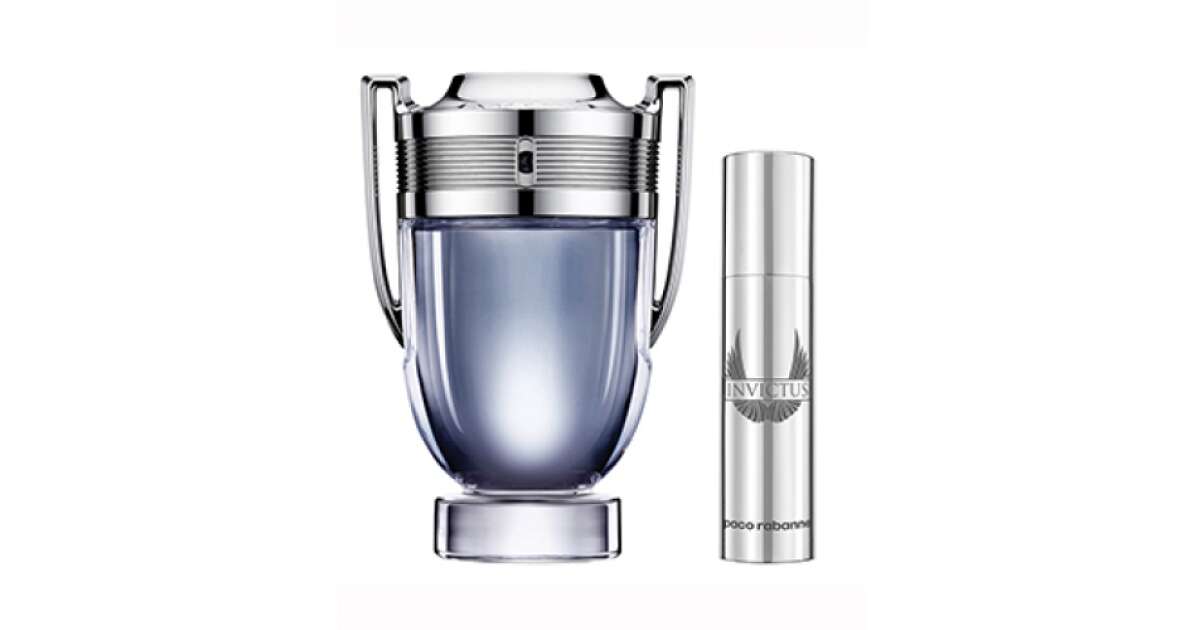 Paco Rabanne - Invictus szett IX. 100 ml eau de toilette + 10 ml mini ...