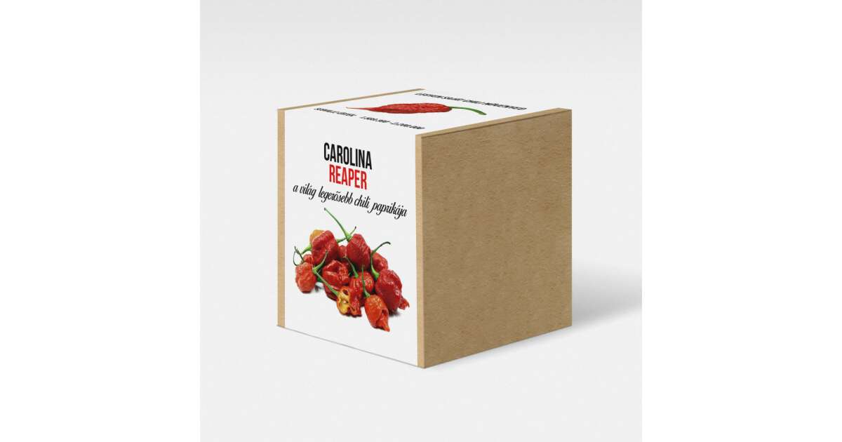 Carolina Reaper chili paprika növény nevelő szett | Pepita.hu