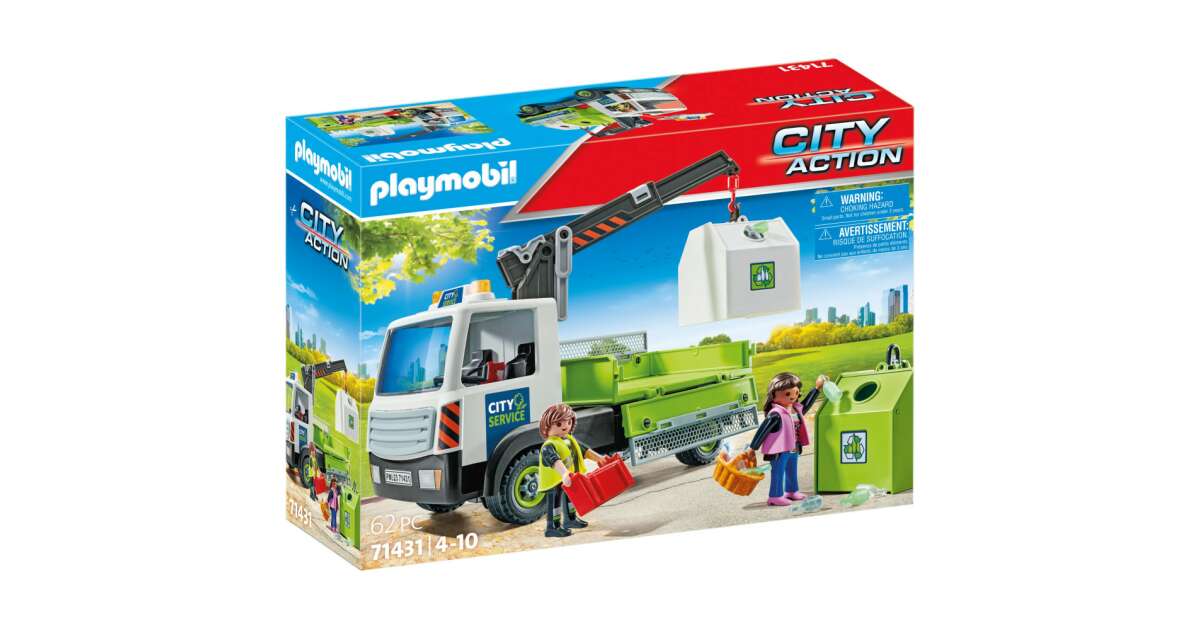 Playmobil: Üveghulladék-gyûjtõ | Pepita.com