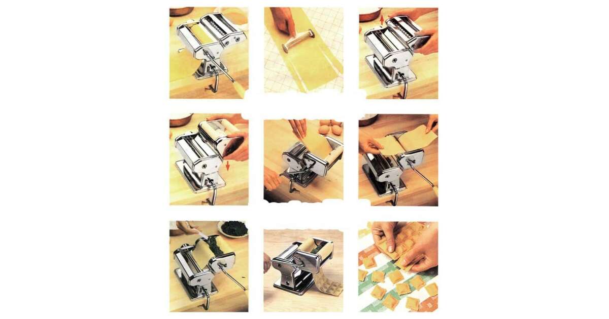 Edel HÖFF EH-5902 professszionális tészta készítő gép rozsdamentes ...