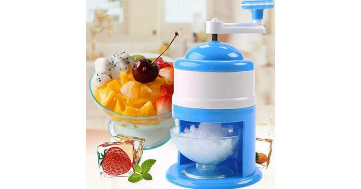 Tekerős, kézi jégdaráló - jégkása készítő (BBM) | Pepita.hu