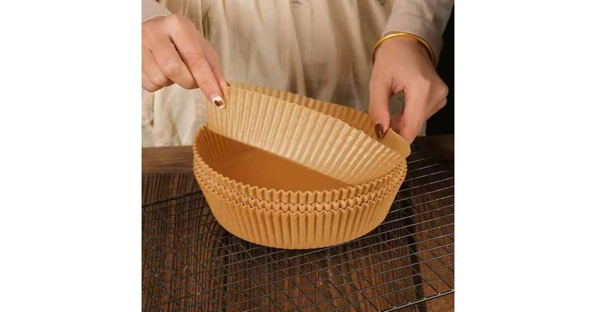 Bewello forrólevegős sütőpapír bw1020D,air fryer sütőpapír,olaj nélküli ...