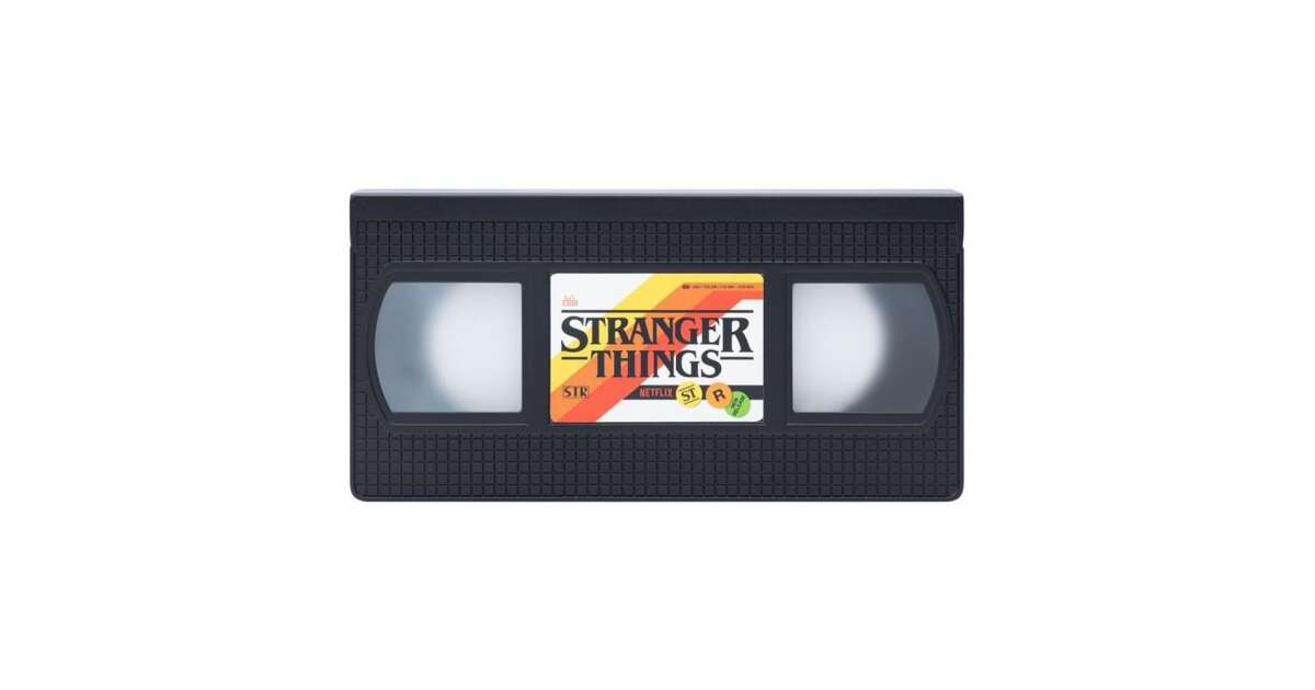 Paladone Stranger Things VHS Logo Decoration Light | Pepita.com