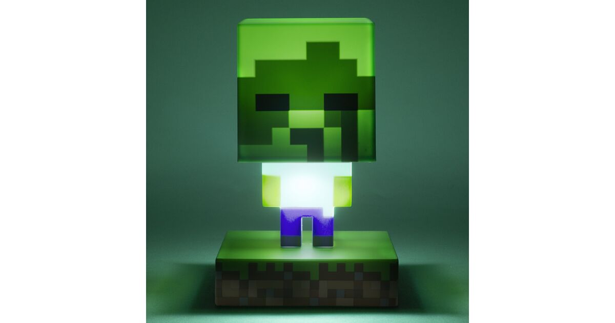 Ikona lampy Minecraft Zombie | Pepita.com