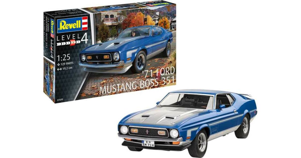 Revell Ford Mustang Boss 351 Modell - 1:25 | Pepita.hu