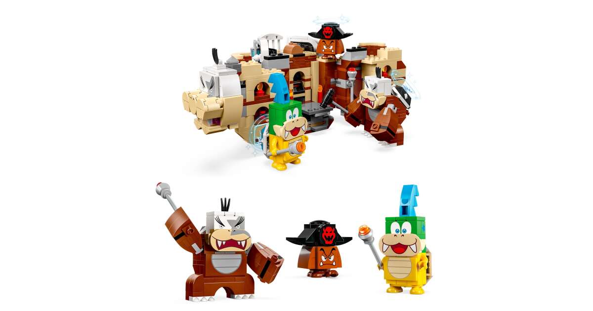 LEGO Super Mario Larry és Morton Léghajói - Kiegészítő Szett - 1062 ...