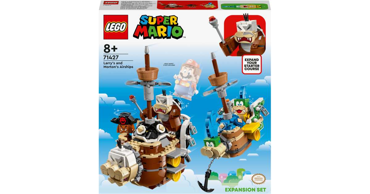 LEGO Super Mario Larry és Morton Léghajói - Kiegészítő Szett - 1062 ...