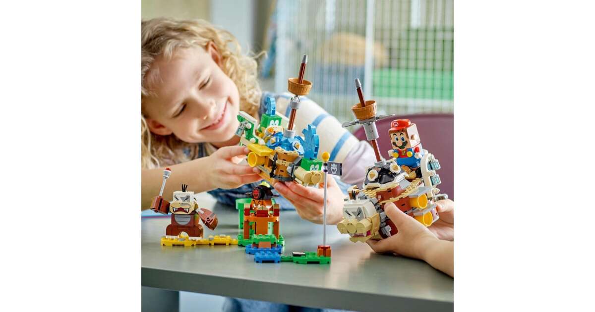 LEGO Super Mario Larry és Morton Léghajói - Kiegészítő Szett - 1062 ...