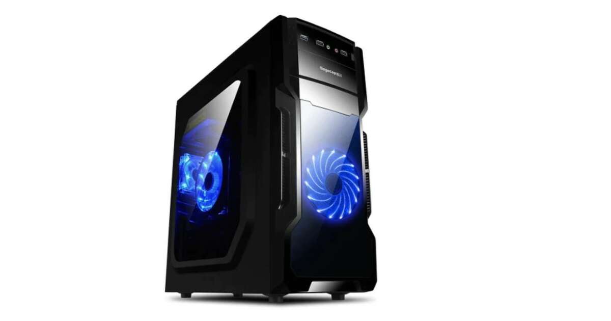 GeFors HOME IT Asztali PC, Ryzen3-2100G 3,2 Ghz , 8 GB DDR4, 500 GB HDD ...