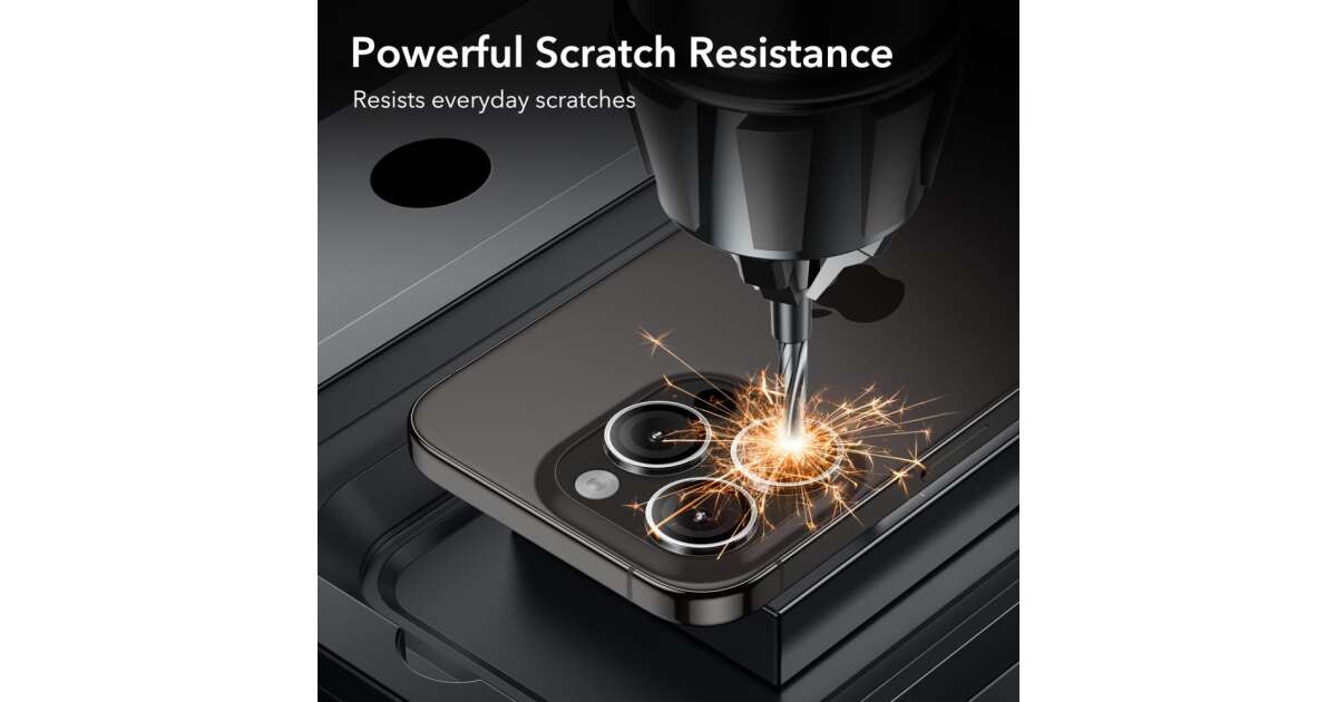 ESR - Armorite kameralencsevédők - iPhone 15 Pro/ 15 Pro Max - átlátszó ...