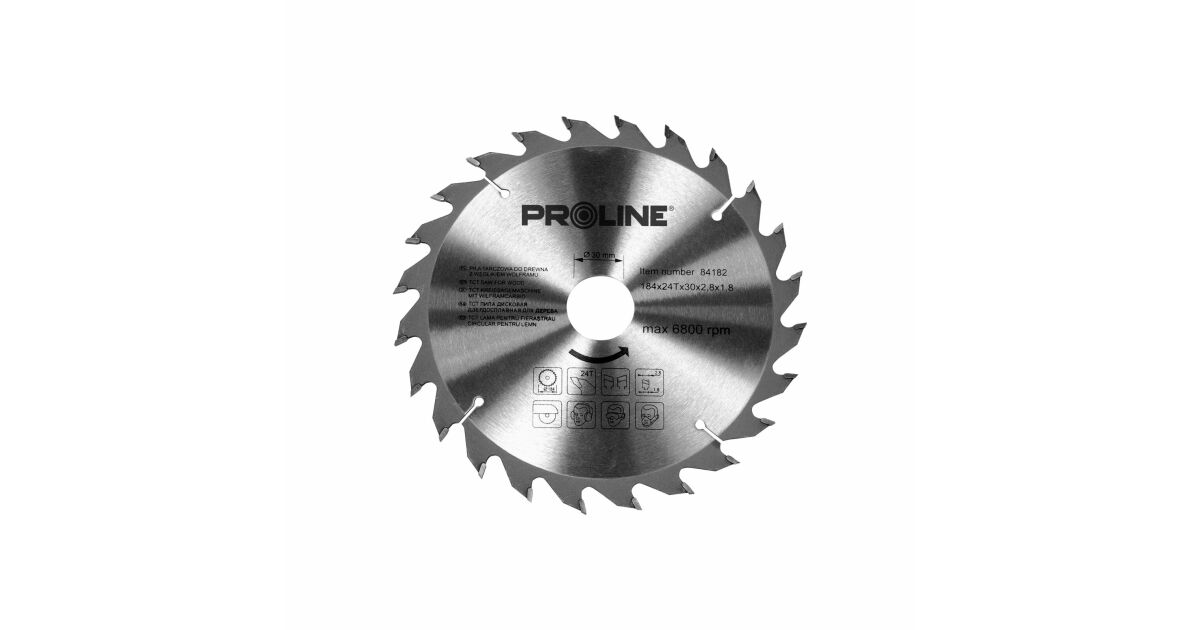 Disc Circular Pentru Lemn Cu Dinti Vidia 184mm / 48d | Pepita.com