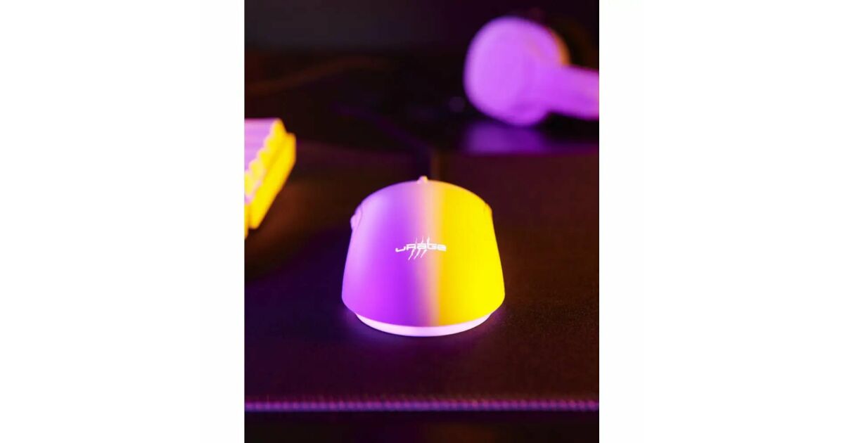 GAMING URAGE REAPER 250 OPTIKAI EGÉR, FEHÉR 6200DPI | Pepita.hu