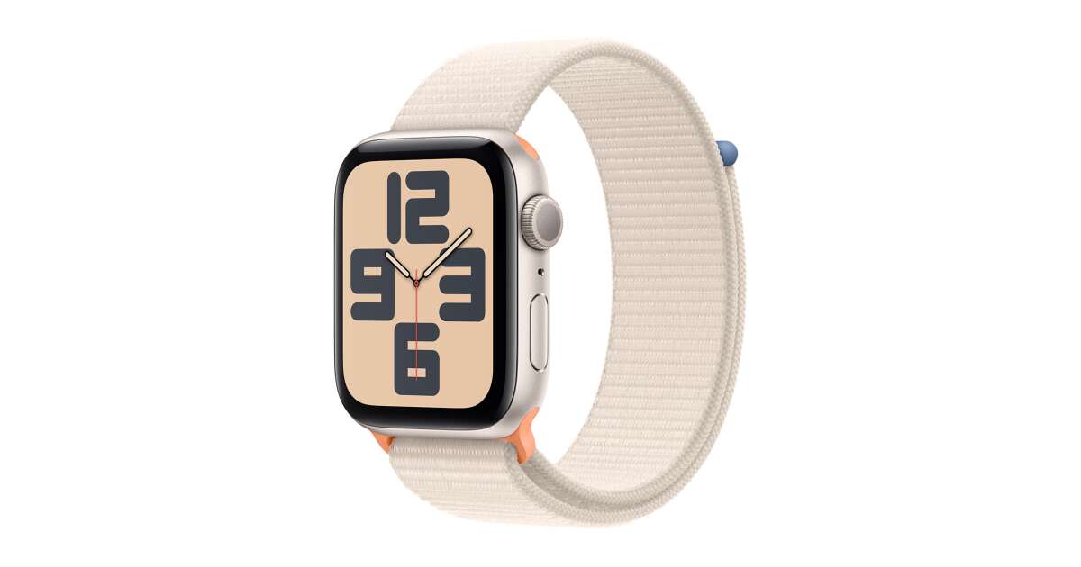 Apple Watch Series SE (2023) 44mm Loop - Csillagfény-Csillagfény ...