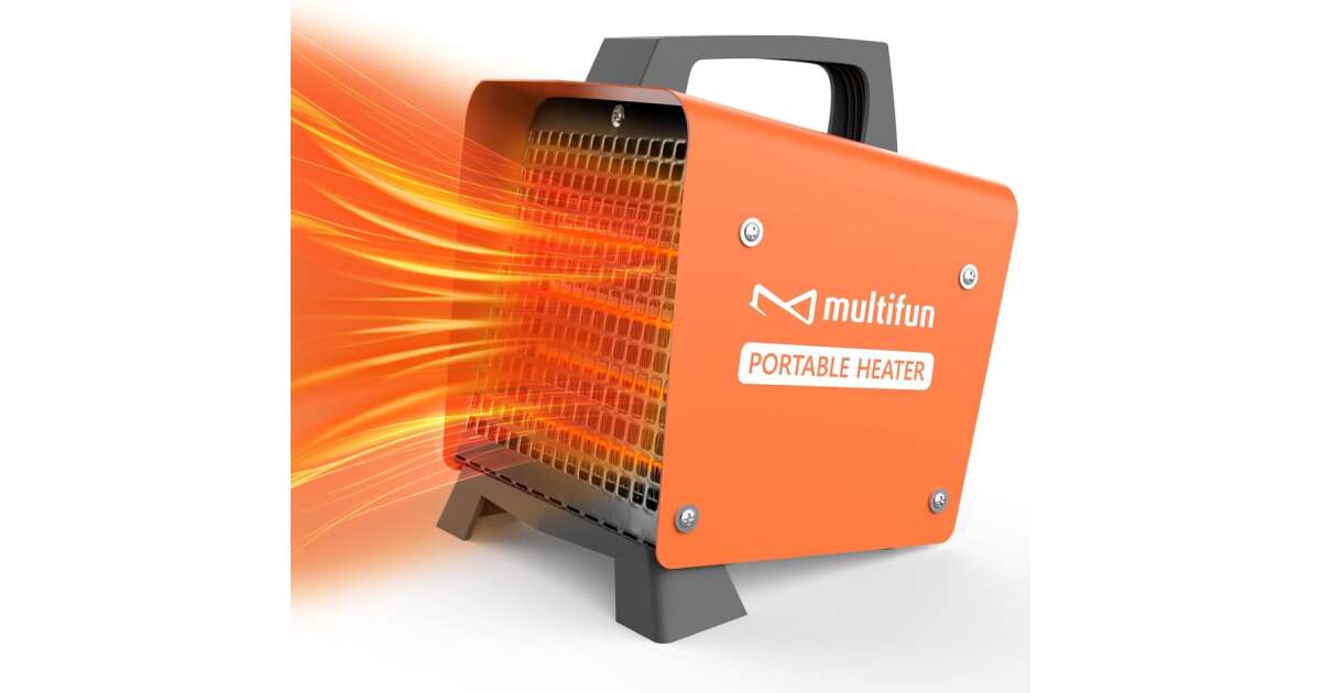Multifun 2000W Hordozható Kerámia Fűtő | Pepita.hu