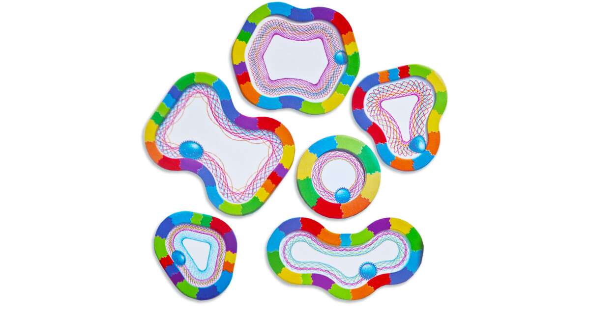 Geometriai alakzat rajzoló szett | Pepita.hu