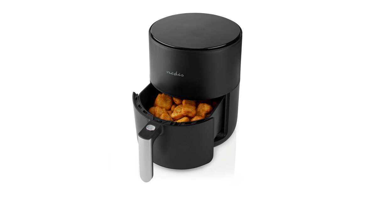 Nedis forrólevegős sütő, Forró Levegő Sütő olaj nélküli fritőz 1500W, 3 ...