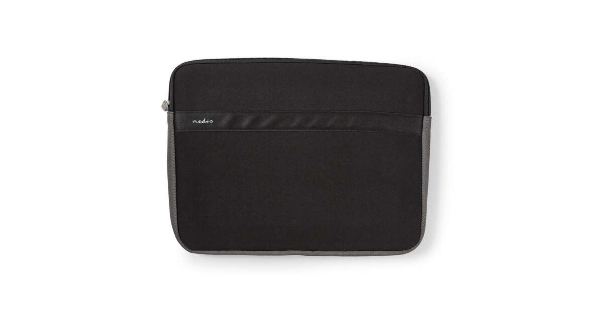 Notebook táska | 15-16 | Neoprén | Antracit / Fekete | 22 mm | 277 mm ...
