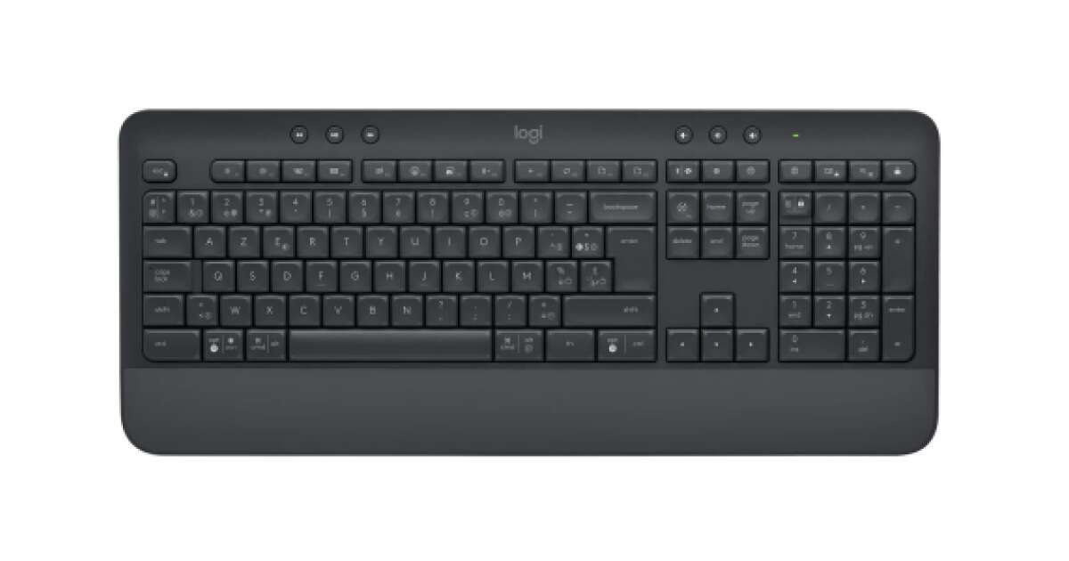 Logitech Signature K650 Wireless Keyboard Graphite HU | Pepita.hu