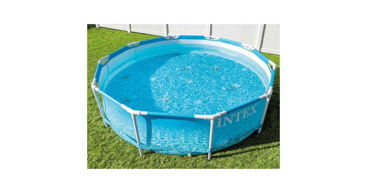 Intex 305x76cm Beachside Prémium fémvázas Medence (28206NP) | Pepita.hu