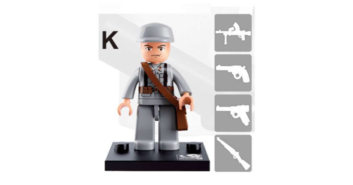 Sluban Minifigures WWII kínai gyalogos katona építőjáték figura | Pepita.hu