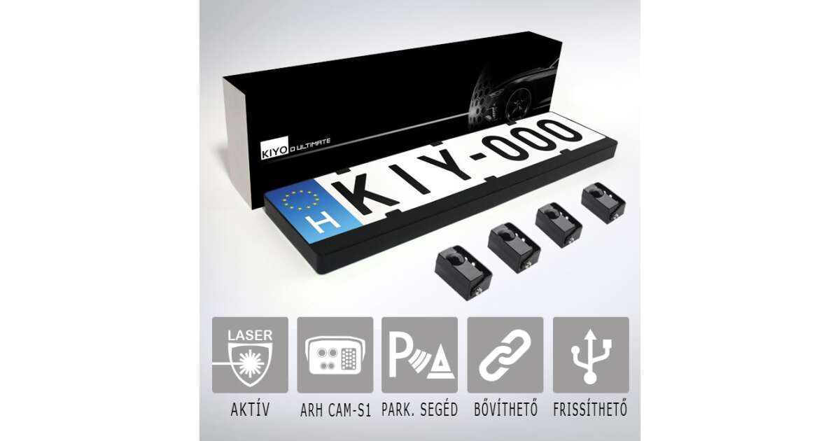 KIYO D ultimate 4 lézerblokkoló (4 szenzor, V5, 2 keret) | Pepita.hu