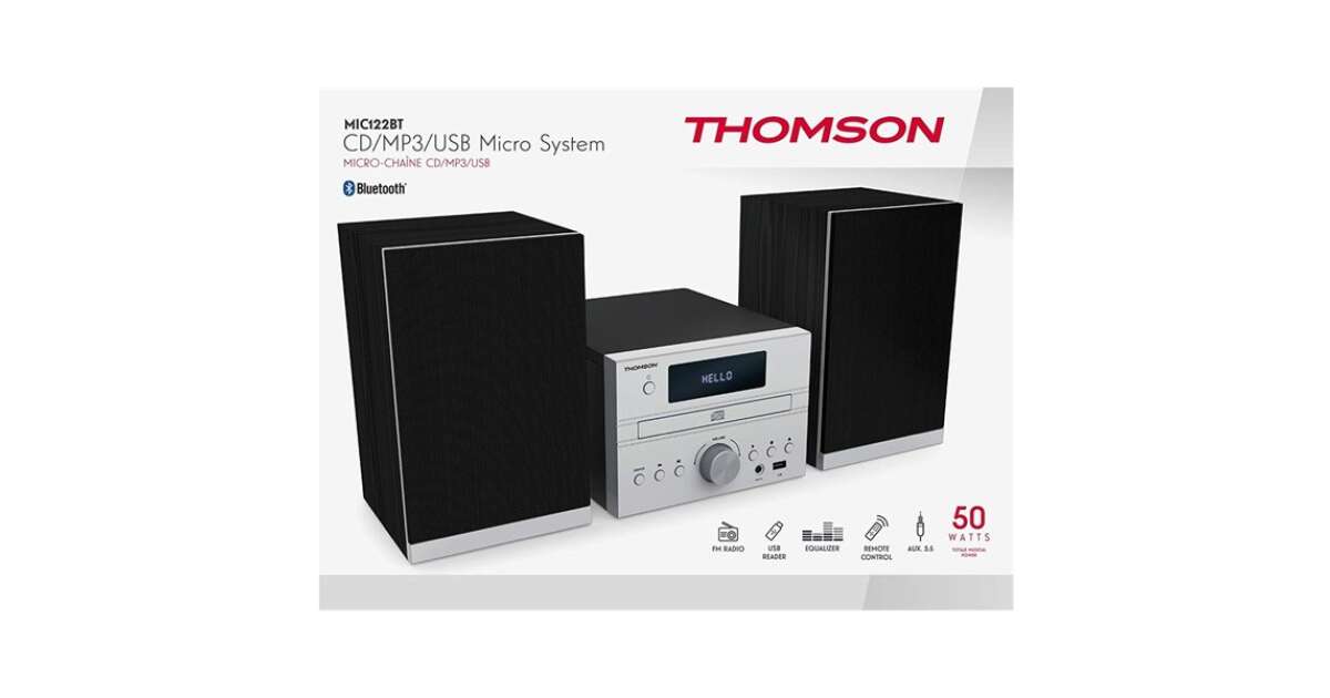 Thomson MIC-122BT Bluetooth Mikro HiFi | Pepita.hu