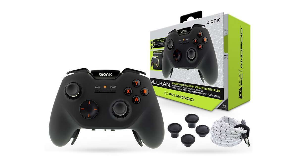 Bionik BNK-9046 Vulkan Multi-Platform Programozható Pro Kontroller ...