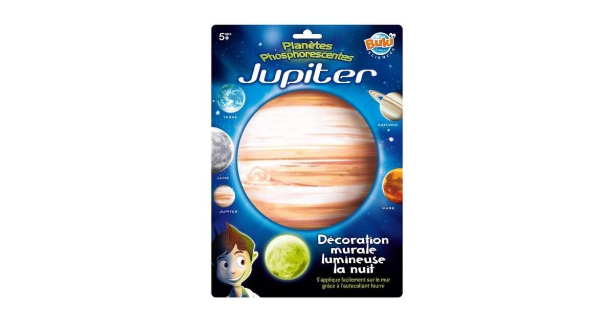 Foszforeszkáló faldekorációk - Jupiter bolygó | Pepita.hu