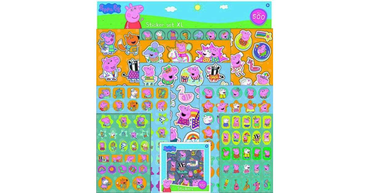Peppa Malac Matrica Szett XL - 500+ db | Pepita.hu