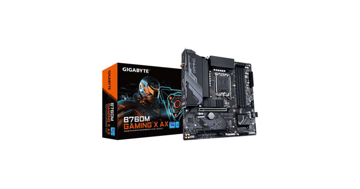 Gigabyte alaplap s1700 b760m gaming x ax intel b760, matx B760M GAMING ...