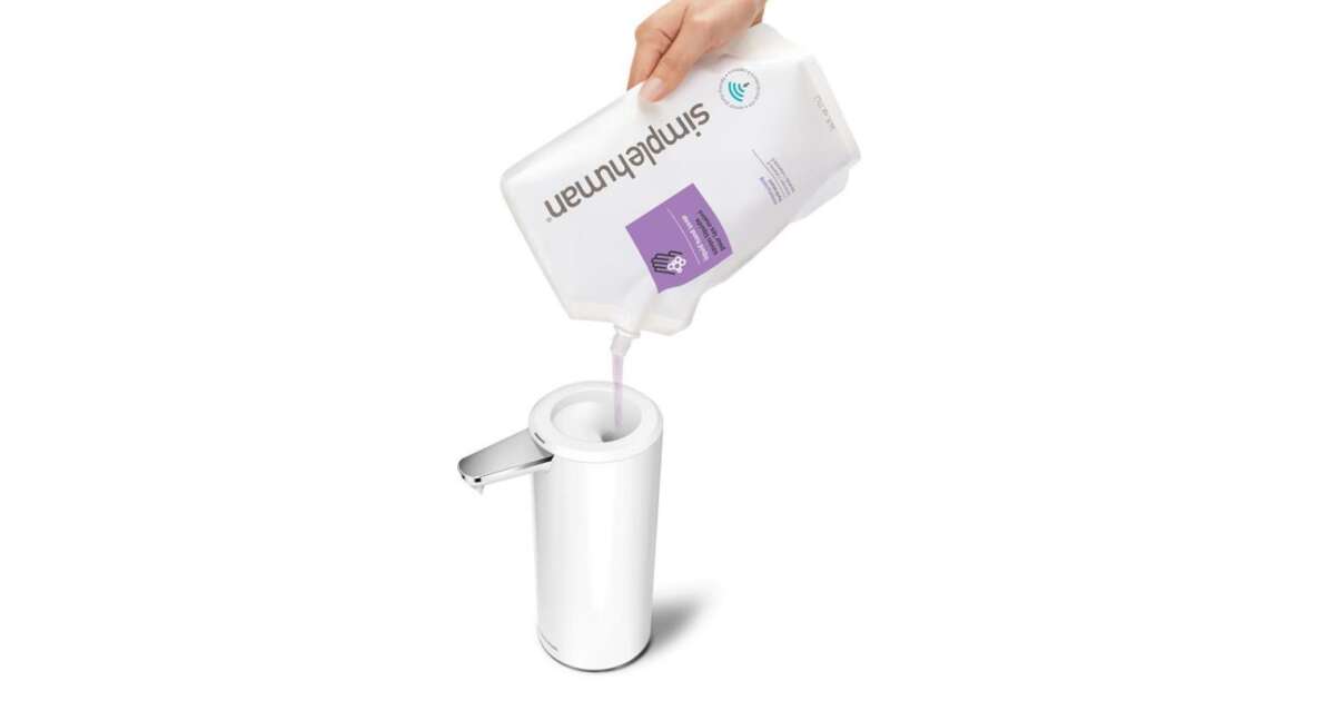 simplehuman ST1045 266 ml-es szenzoros szappanadagoló (fehér) | Pepita.hu