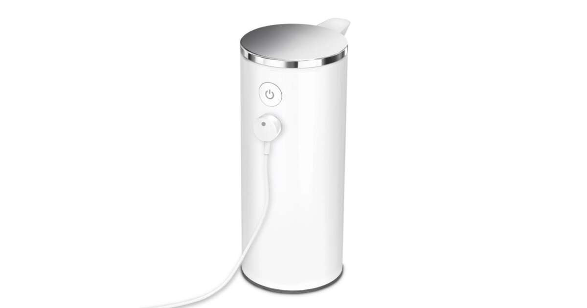 simplehuman ST1045 266 ml-es szenzoros szappanadagoló (fehér) | Pepita.hu