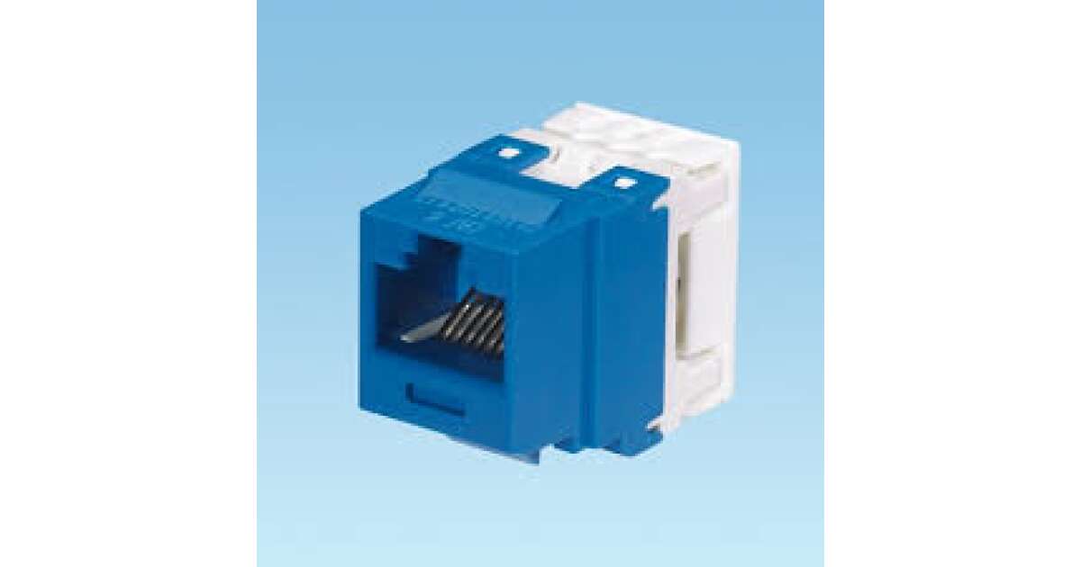Panduit NetKey Cat 6 punchdown jack module - Arctic | Pepita.hu