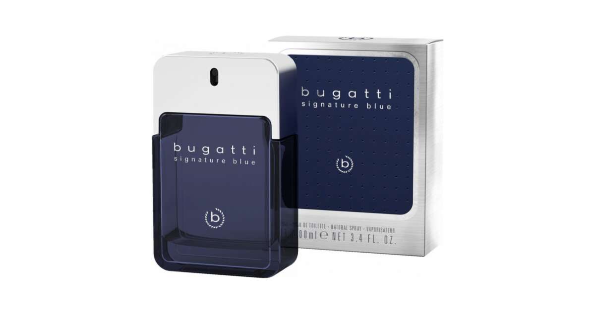 Bugatti Signature Blue férfi parfüm Eau De Toilette 100 ml EDT | Pepita.hu