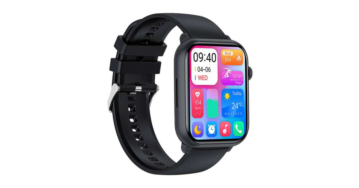 Smartwatch Colmi C80 (black) | Pepita.hu