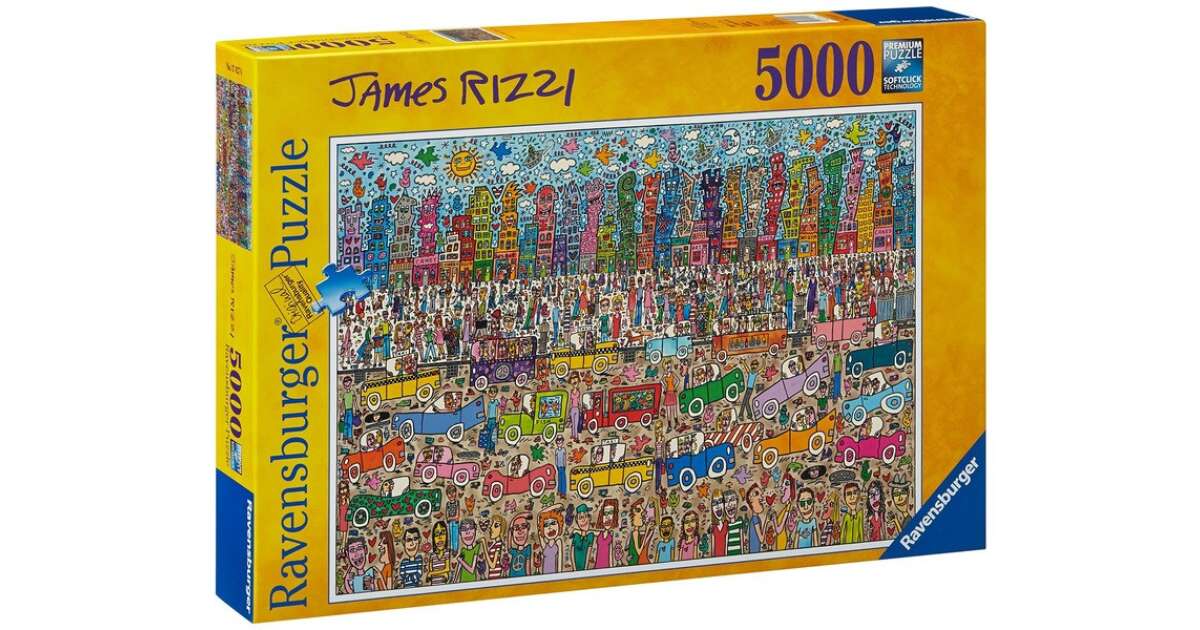 Ravensburger: James Rizzi 5000 darabos puzzle | Pepita.hu