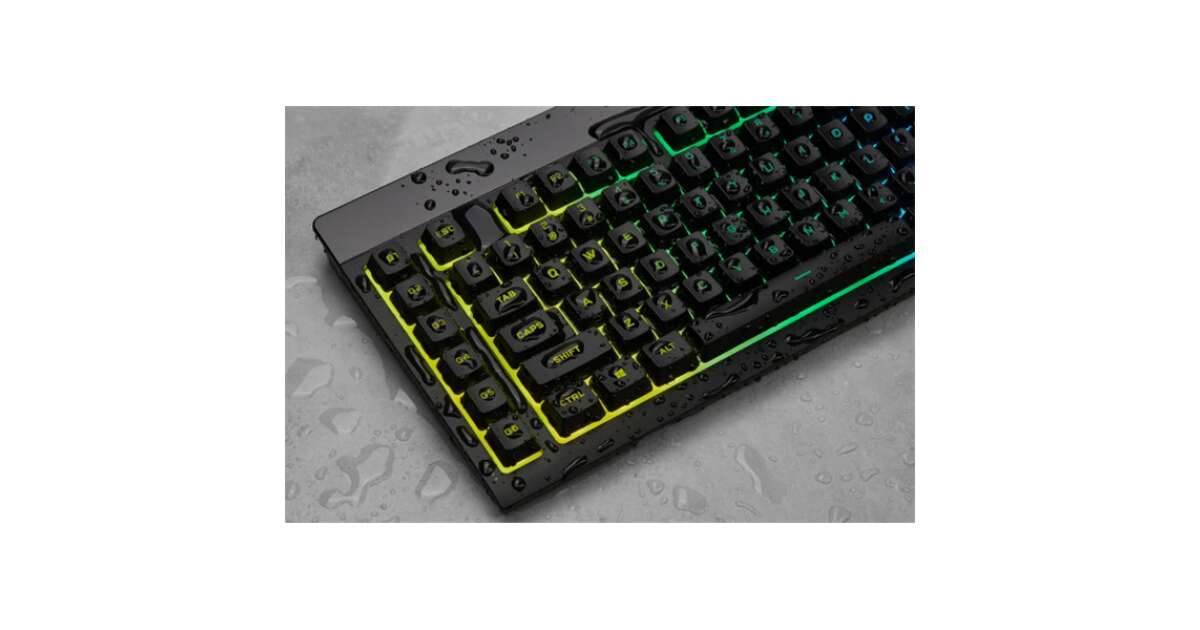 CORSAIR Vezetékes Billentyűzet Gaming, K55 RGB PRO, 6 programozható ...