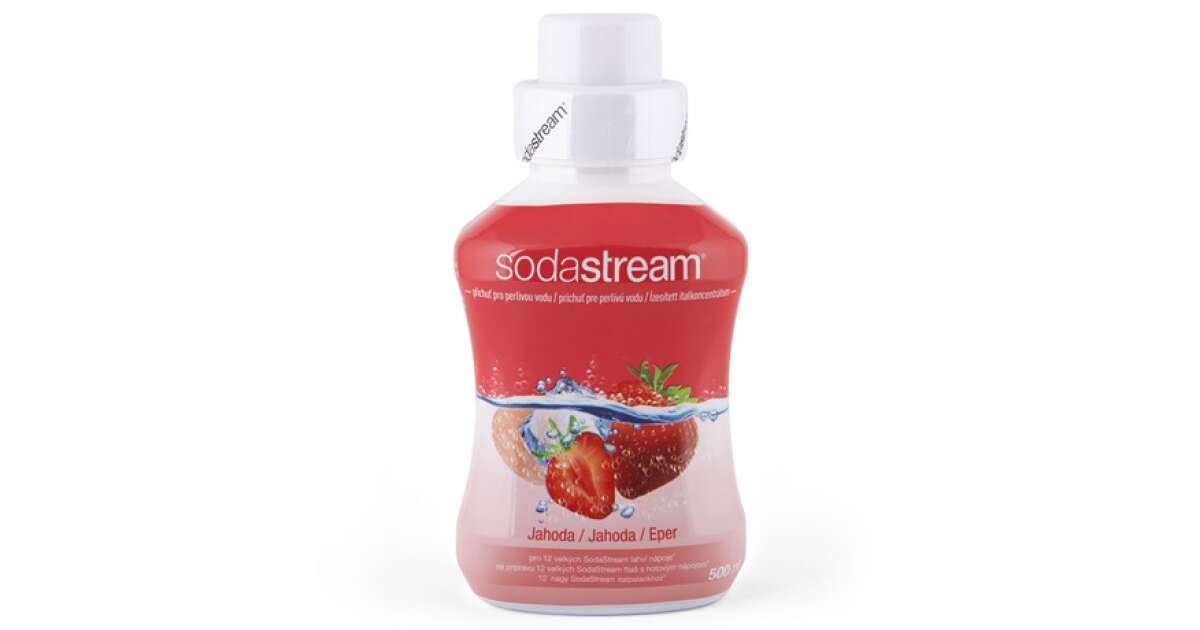 Sodastream Sirup 500 ml STRAWBERRY 500ML SODA | Pepita.com