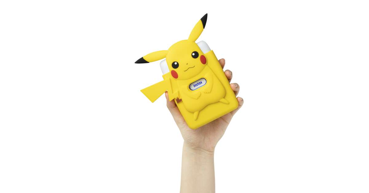 Fujifilm Instax Mini Link Fotónyomtató + Pikachu tok - Fehér | Pepita.hu