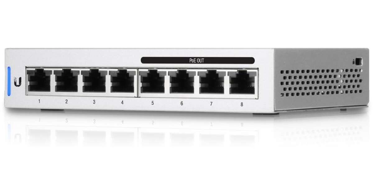 Ubiquiti UniFi US-8-60W-5 Gigabit Switch | Pepita.hu