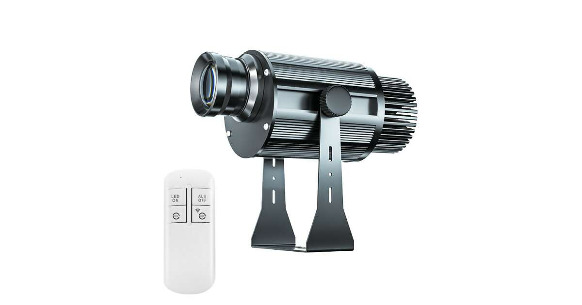 LED logó projektor, céges logó kivetítő vagy reklámlogó kivetítéshez ...